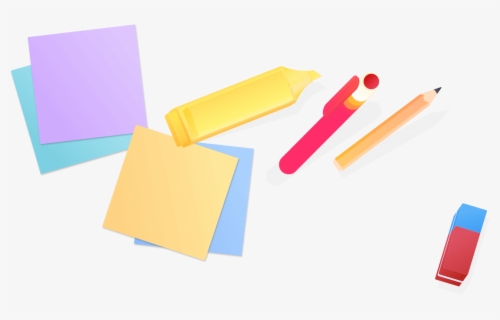 Sticky Notes And Highlights Clipart , Png Download - Wood , Free ...