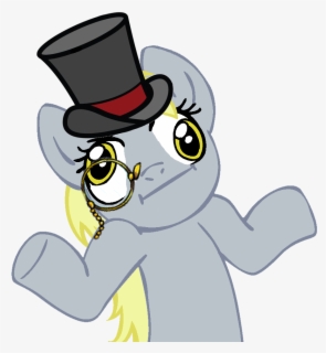 Pony Shrug Derpy , Free Transparent Clipart - ClipartKey