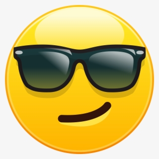 Transparent Awesome Smiley Face Png - Like A Boss Emoji , Free ...