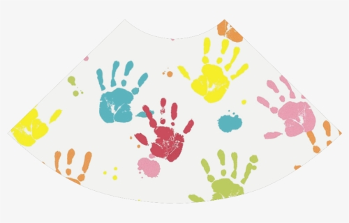 Hand, Reprint, Handprint, In, Finger, Color, Colorful - Hand Slap ...