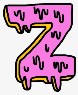 #sticker #interesting #art #letter #y #pink #slime - Letter Y Dripping ...