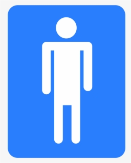 Boy Bathroom Sign Png , Free Transparent Clipart - ClipartKey