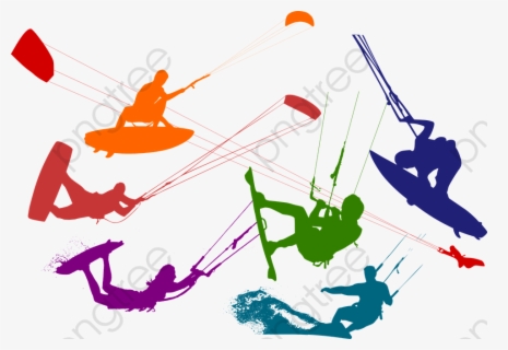 Kite Kitesurfing Logo Vector Png - Clipart Kitesurf , Free Transparent ...