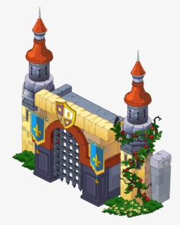 Gate Clipart Castle Gate - Illustration , Free Transparent Clipart ...