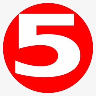 5 Clipart Red - 5 In Red Circle , Free Transparent Clipart - ClipartKey