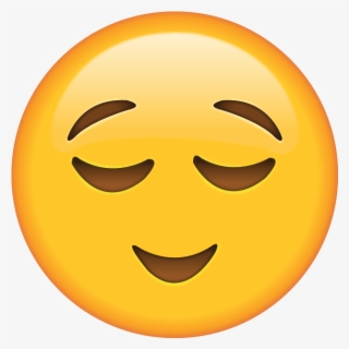 😌 Relaxed 😌 - Blank Face Emoji Png , Free Transparent Clipart - ClipartKey