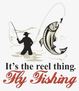 Fishing Rod Clipart Fly Fishing - Cartoon Fly Fishers , Free ...