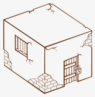 Rpg Map Symbols - Drawing Of A Jail , Free Transparent Clipart - ClipartKey