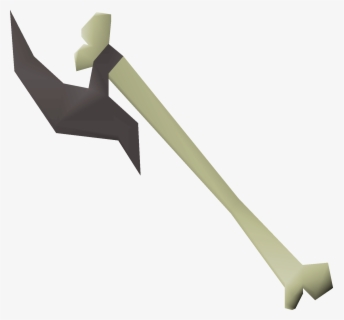 Spear Clipart Poison - Bone Halberd Osrs , Free Transparent Clipart ...