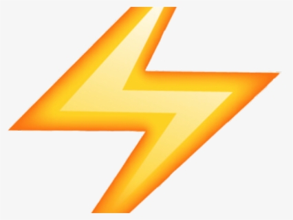 Transparent Background Lightning Bolt Emoji Png , Free Transparent ...