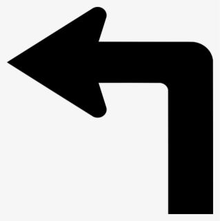 Left Turn Arrow Transparent , Free Transparent Clipart - ClipartKey