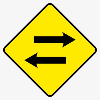 Warning Signs Png - Sign Going Both Ways , Free Transparent Clipart ...