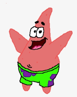 Patrick Star Running - Patrick Star Logo , Free Transparent Clipart ...