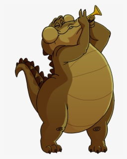 Louis The Alligator Playing The Trumpet - Louis Princess And The Frog ...