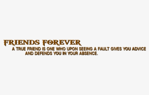 Friends Forever Png Text - Png Text Friends Forever , Free Transparent ...