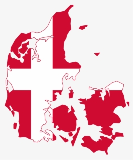 Transparent Danish Flag Png - Denmark Flag Map Png , Free Transparent ...