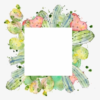 Cactus Clipart Desert Border - Cactus Png , Free Transparent Clipart ...