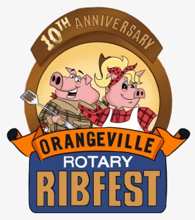 Orangeville Rotary Ribfest Clipart , Png Download - Ribfest , Free ...