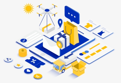 Isometric Tech Png Transparent , Free Transparent Clipart - ClipartKey