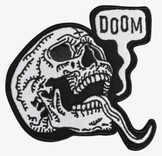 Doom Skull Patch , Free Transparent Clipart - ClipartKey