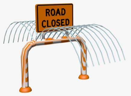 Road Closed Png Banner Transparent - Road Closed Sign Png , Free ...