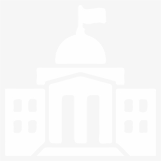 Federal & State Agencies - White Government Icon Png , Free Transparent ...