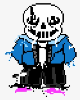Melting Frisk And Chara - Kris Deltarune Pixel Art , Free Transparent ...