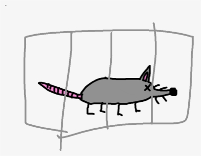 Clip Art Dead Rat Clip Art - Dead Animal Cartoon Transparent , Free ...