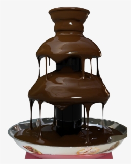 Chocolate Waterfall Clip Art - Chocolate Fountain Clipart Png , Free ...