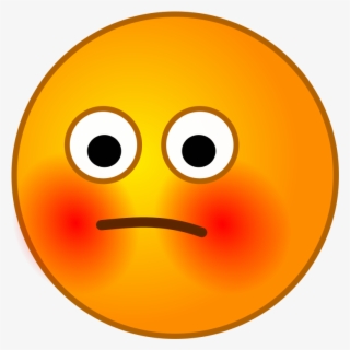 Embarrassed Emoji , Free Transparent Clipart - ClipartKey