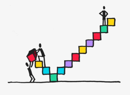 Stick Figures Building A Tick From Small Boxes , Free Transparent ...