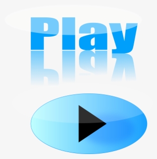 Play Text Button Clipart , Png Download - Vector Graphics , Free ...