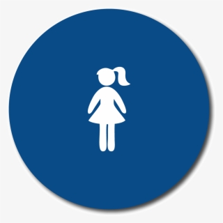 Girls Bathroom Sign , Free Transparent Clipart - ClipartKey