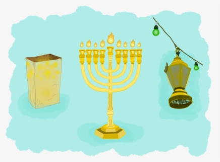 Vector Illustration Of Hebrew Jewish Holiday Celebration , Free ...