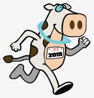 Cartoon Cow Running - Running Cow Clip Art , Free Transparent Clipart ...