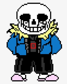 De Sans Pixel Art , Transparent Cartoons - Killer Sans Pixel Art , Free ...