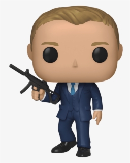 James Bond Funko Pop Daniel Craig , Free Transparent Clipart - ClipartKey