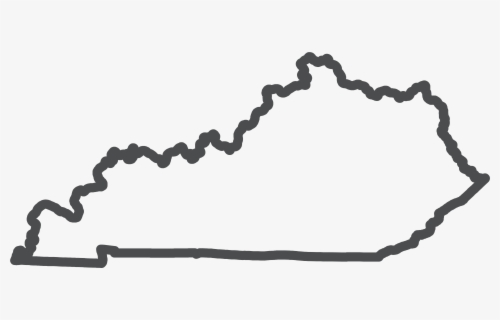 Clip Art Kentucky Outline - Kentucky State Outline Svg , Free ...