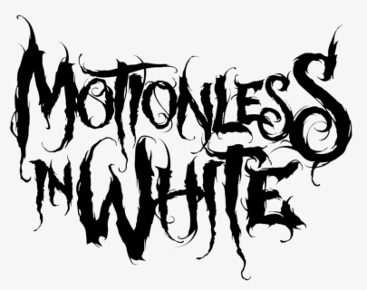 Drawing Bands Band Name Clipart , Png Download - Motionless In White ...