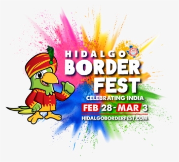 Hbf Home Pg Logo Hor - Hidalgo Borderfest , Free Transparent Clipart ...