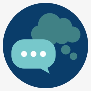 Describe Actions And Thoughts - Icon Talking And Listening , Free ...