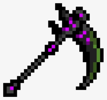 Terraria Death Sickle Pixel Art , Free Transparent Clipart - ClipartKey