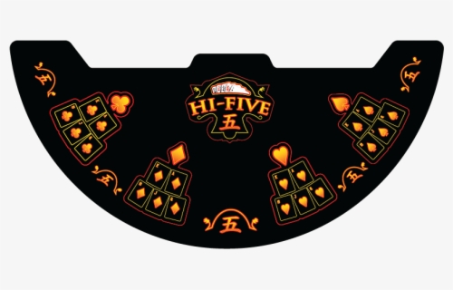 Hi Five Table Layout Hi Five Promotion Casino Gaming - Label , Free ...