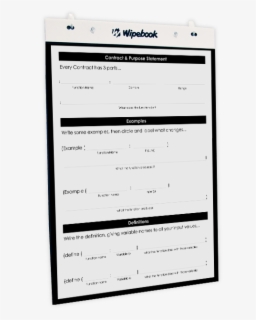 Wipebook Flipchart - Software , Free Transparent Clipart - ClipartKey