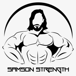 Samson Drawing Strength , Free Transparent Clipart - ClipartKey