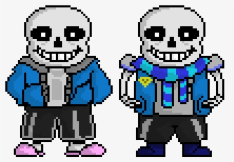 Transparent Insane Png - Sans Pixel Art Grid , Free Transparent Clipart ...