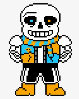 Ink Sans Pixel Art , Free Transparent Clipart - ClipartKey
