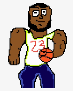 Lebron James Pixel Art , Free Transparent Clipart - ClipartKey