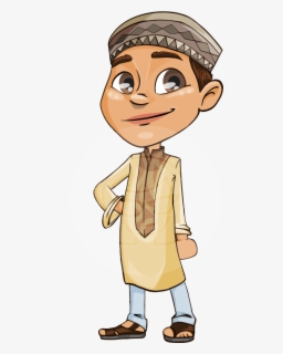 Arabic Cartoon Character Vector , Free Transparent Clipart - ClipartKey