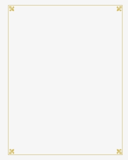 Fleur De Lis Gold Corner Border , Free Transparent Clipart - ClipartKey